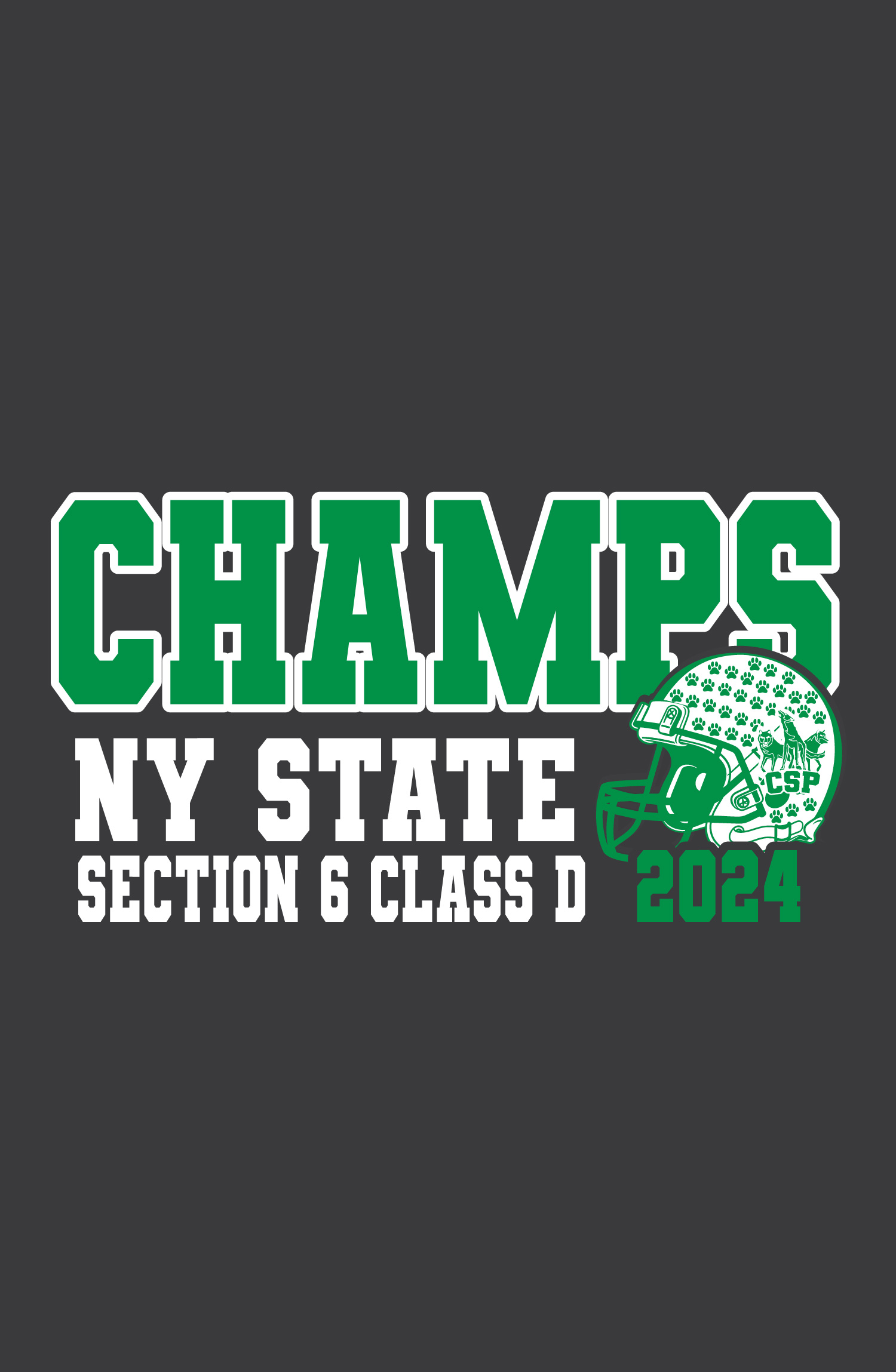 CSP State Football Champs | Triple E Apparel