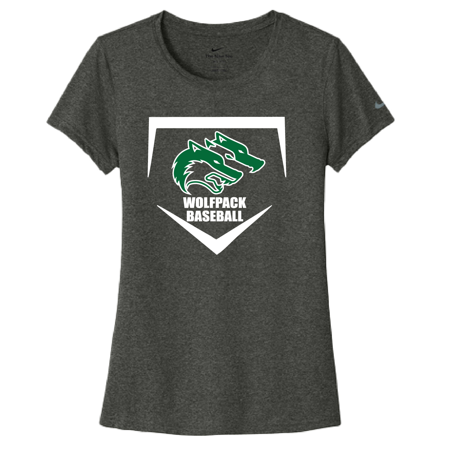 CSP Baseball - Ladies Nike Swoosh Sleeve rLegend Tee - Dark Smoke ...