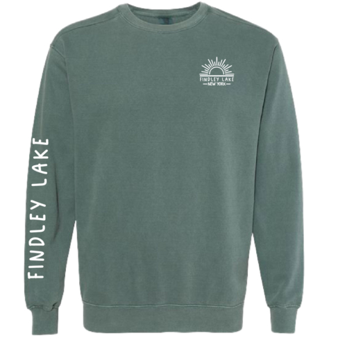 Findley Lake Merch Store - Comfort Colors Ring Spun Crewneck - Blue ...